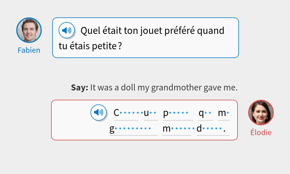 Native Dialogs | French | Quel était ton jouet préféré quand tu étais ...