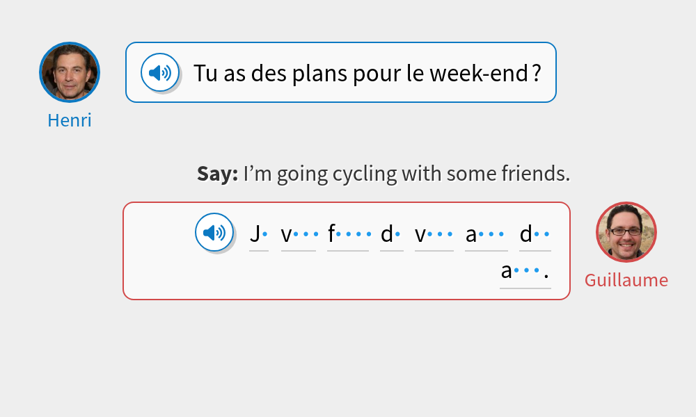 Native Dialogs | French | Tu as des plans pour le week-end