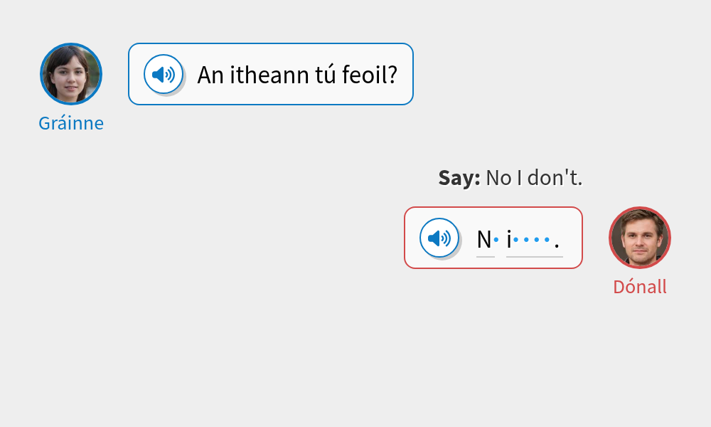 Native Dialogs | Irish | An itheann tú feoil?